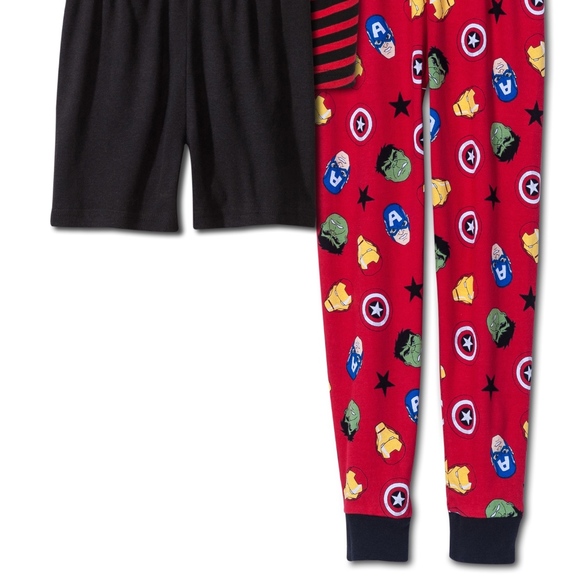 Marvel | Pajamas | Marvel Comics Avengers 3 Piece Cotton Pajamas | Poshmark